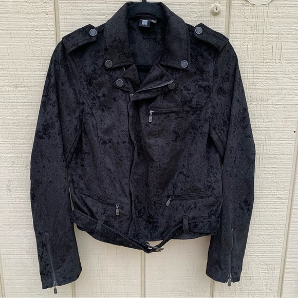 Insight | Jackets & Coats | Insight Velvet Moto Jacket | Poshmark